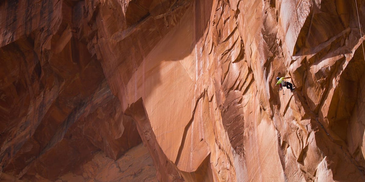 David Lama first ascent of Latent Core