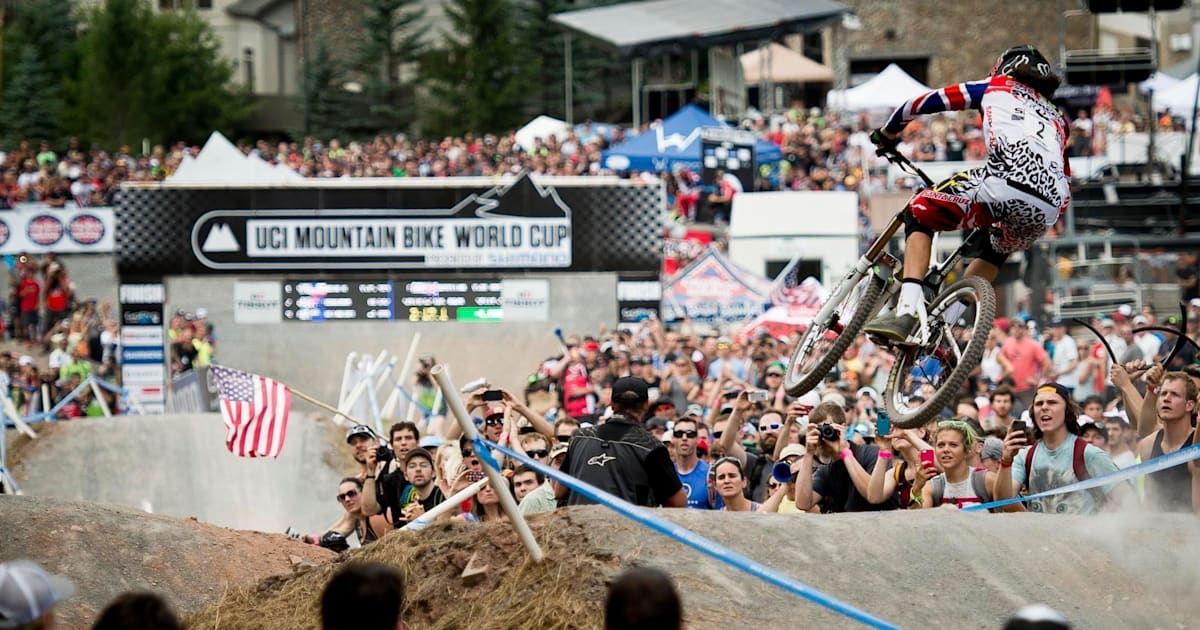 Mountainbike downhill highlights from Windham World Cup