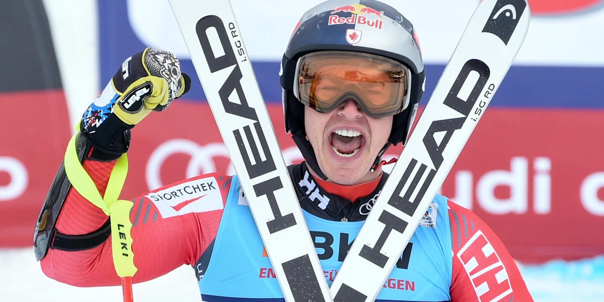 Erik Guay wins World Championship super-G