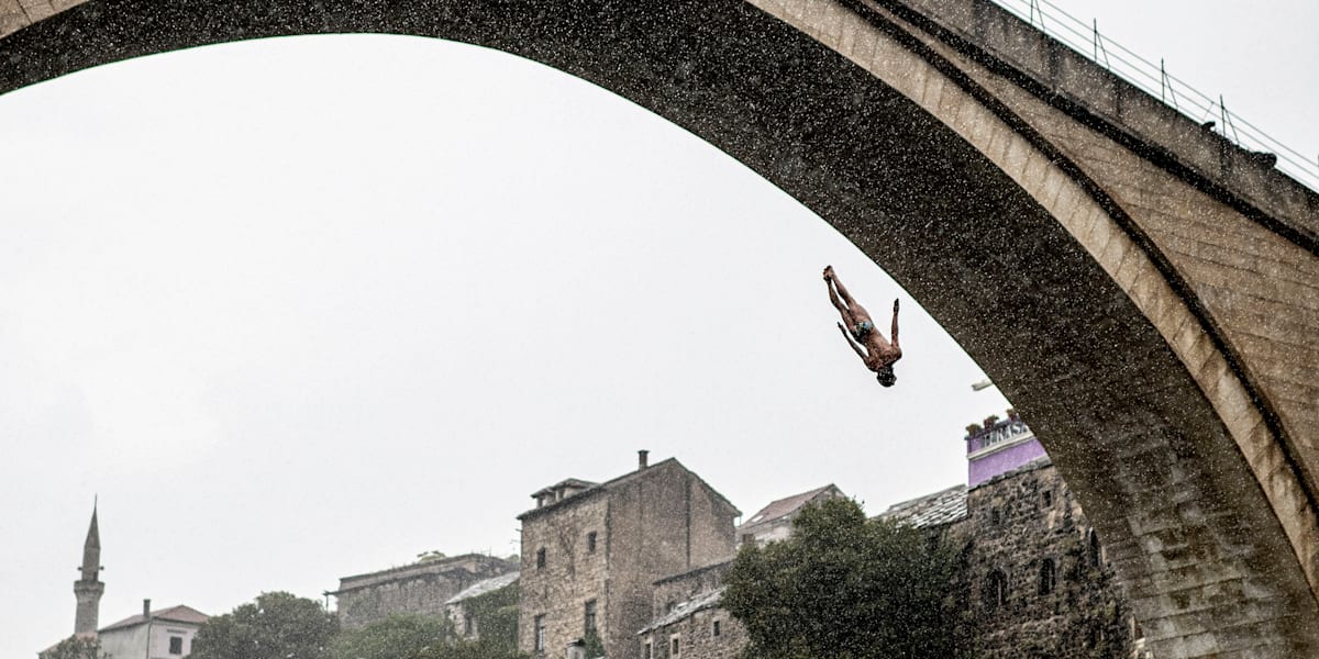 Red Bull Cliff Diving 2021: Mostar rondas dos y tres