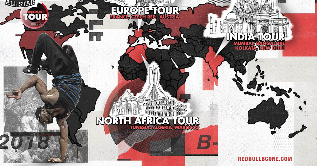 Red Bull BC One: B-boy All Star Tour dates announcement