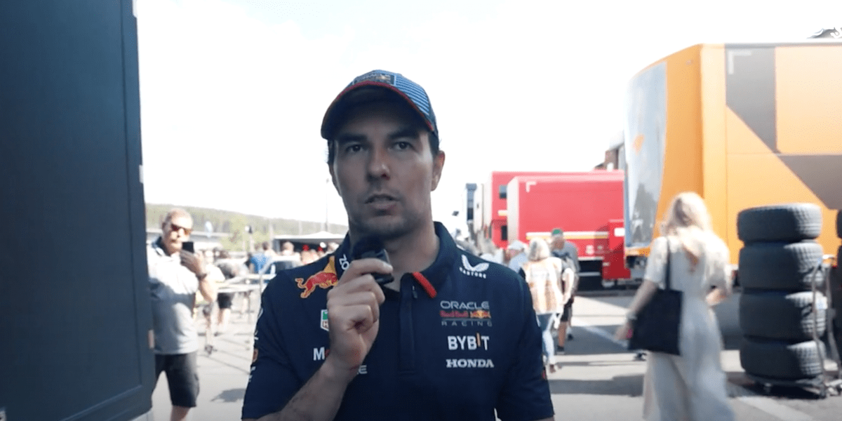 Checo's Reaction To The Race