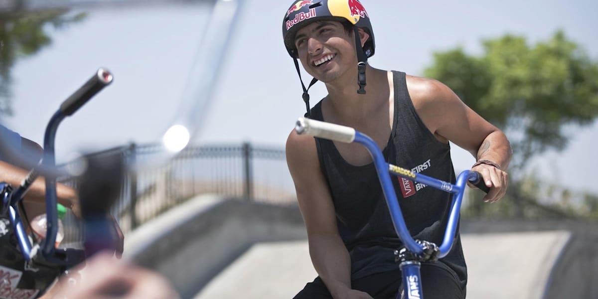 New tricks: Sandoval’s tailwhip to decade air