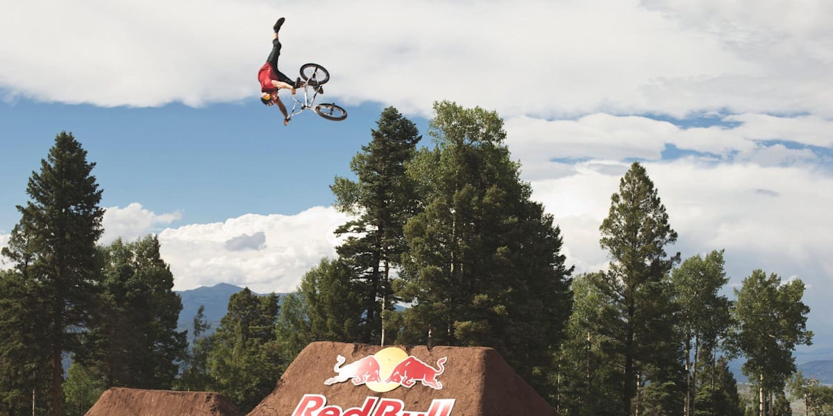 Red Bull Dreamline POV course run with Hucker