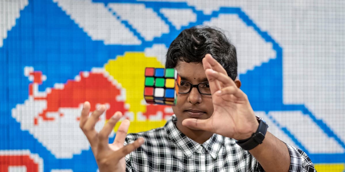 Red Bull Rubik's Cube World Championship India finals Red Bull Rubik's Cube World Championship India finals