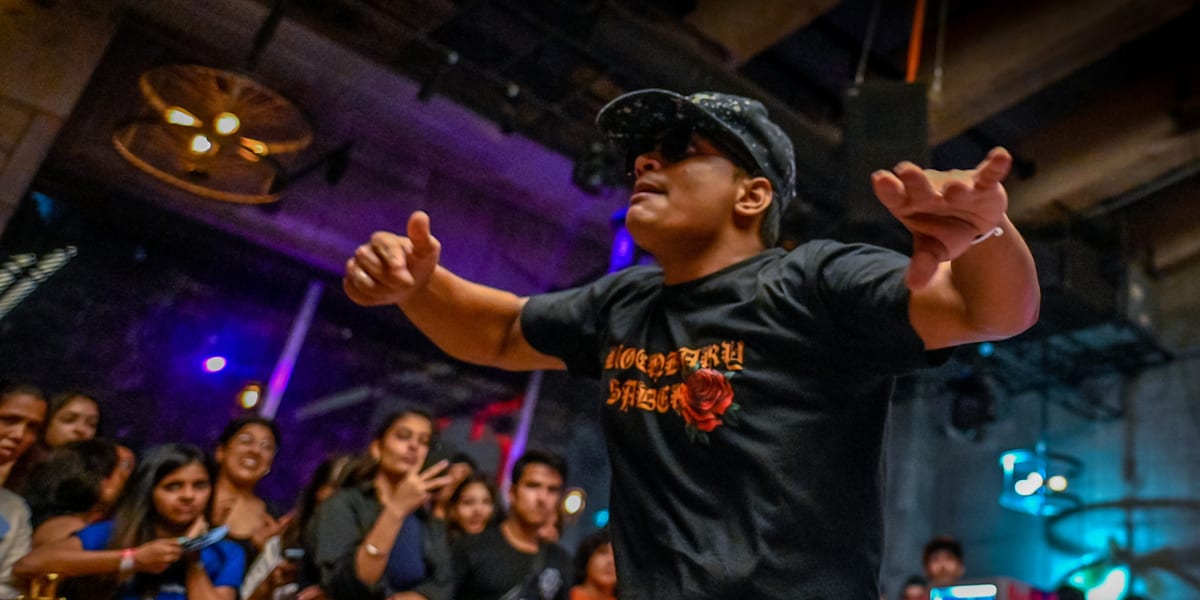Saber: Dancer and krumping artist from Mumbai