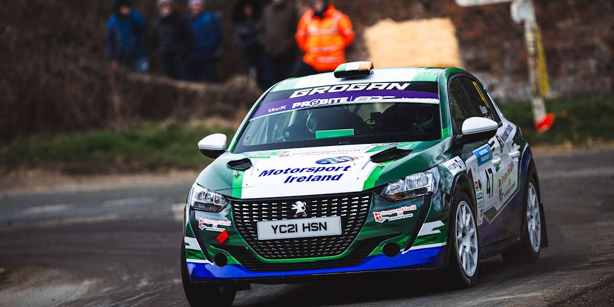 Rising Irish stars Grogan and Rahill all set for Junior ERC