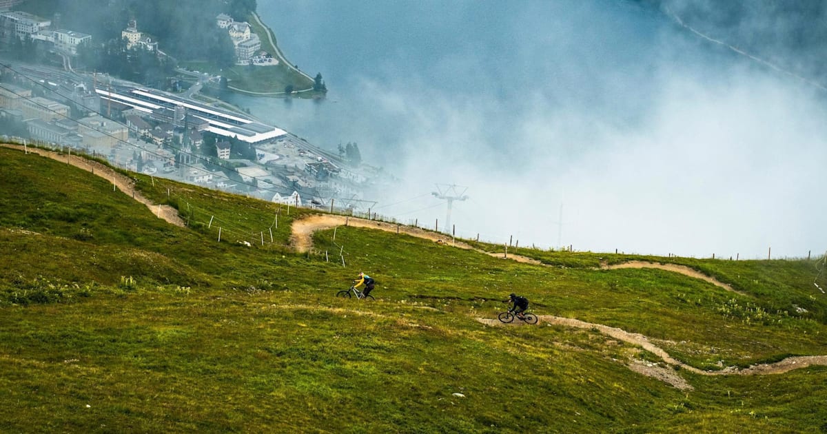 POV: Ride den WM Flow Trail in St. Moritz
