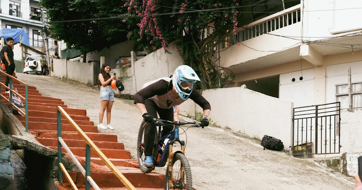 下坡賽一哥江勝山的下坡越野之路，Red Bull Tlang Ruam Urban Downhill Racing奪冠