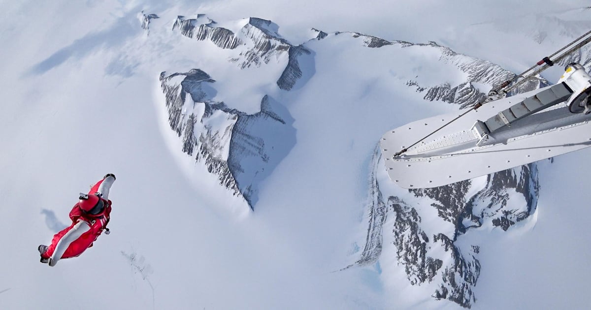 Heather Swan: Vuelo wingsuit sobre la Antártida