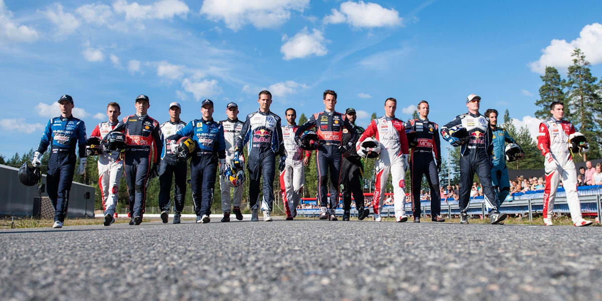 Rally Finland World Rally Championship jumps crashes