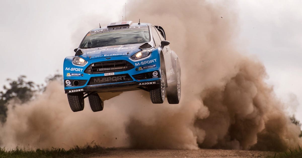 Aerial analysis of Rally Australia