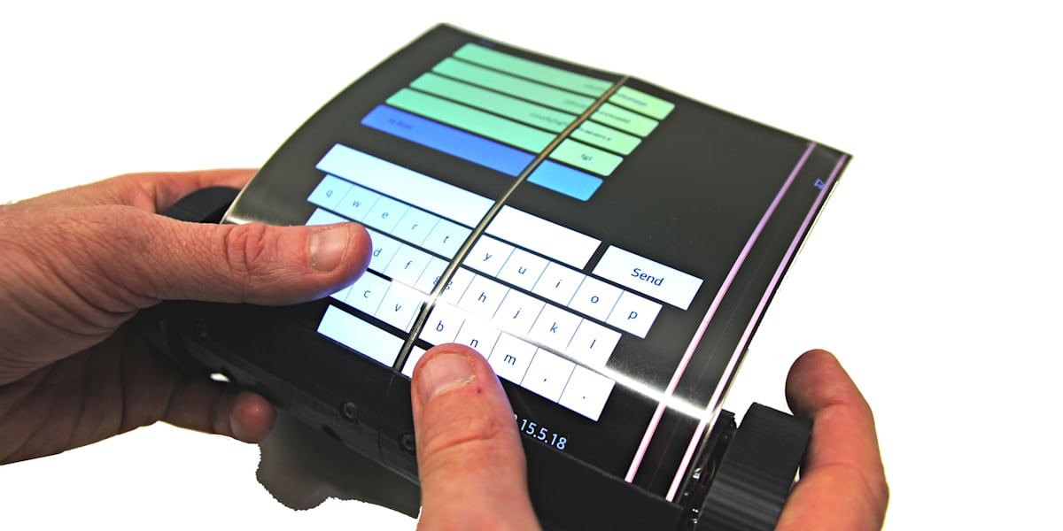 Llega la era de las pantallas flexibles con MagicScroll