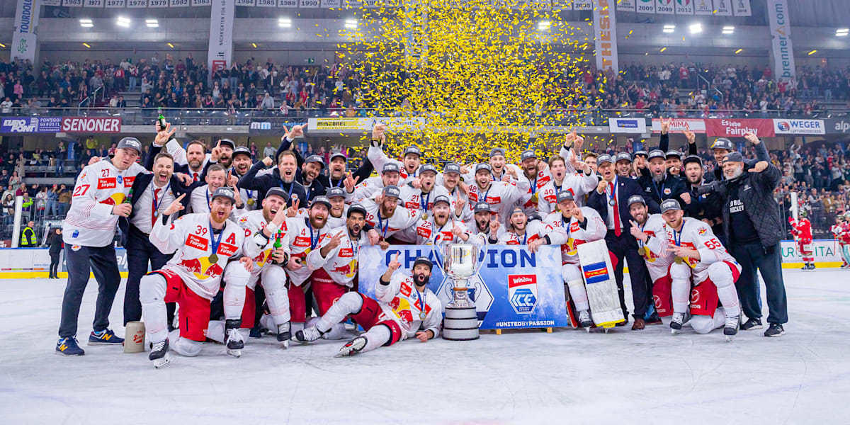 EC Red Bull Salzburg ist Eishockey-Meister 2023