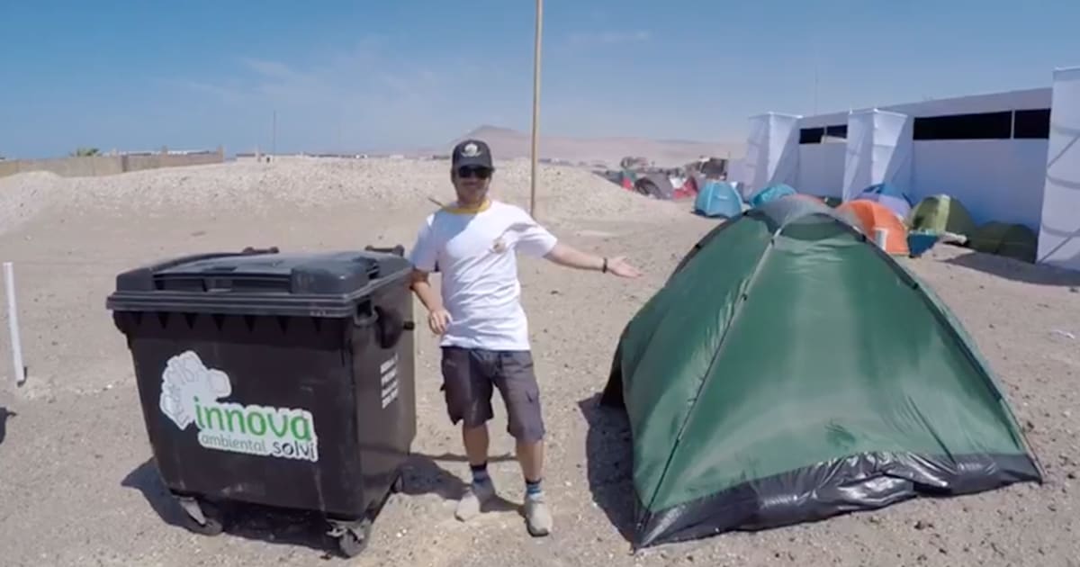Dakar Rally: How to set up camp in the bivouac +video+