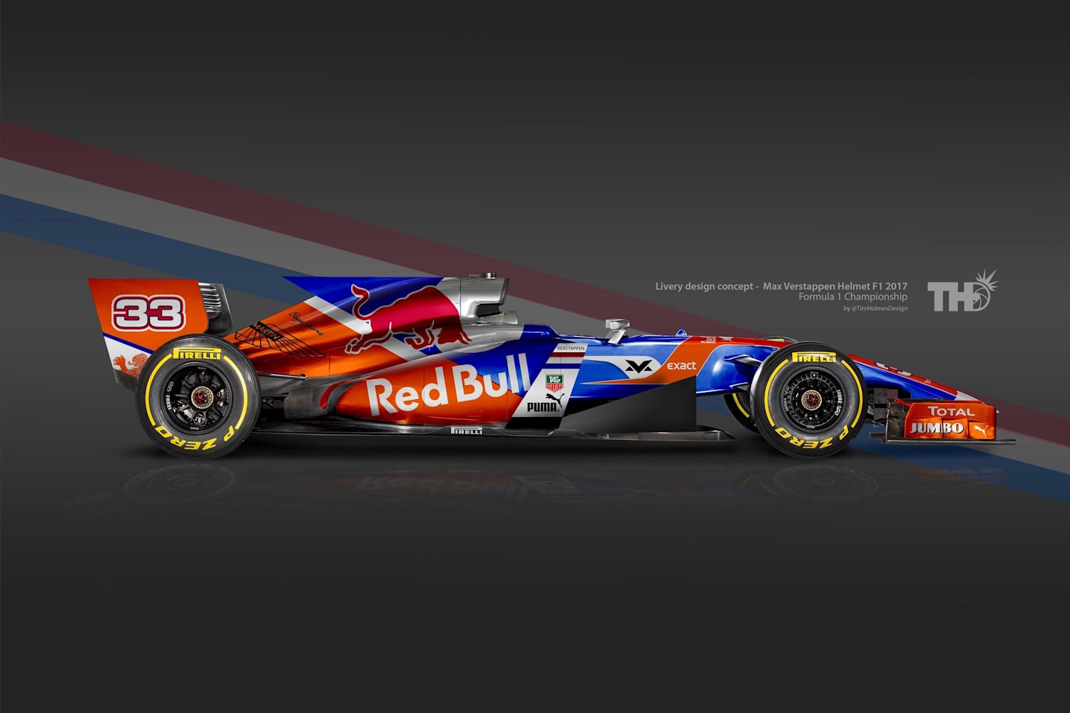 Nico Rosberg Livery Concept by Tim Holmes Design