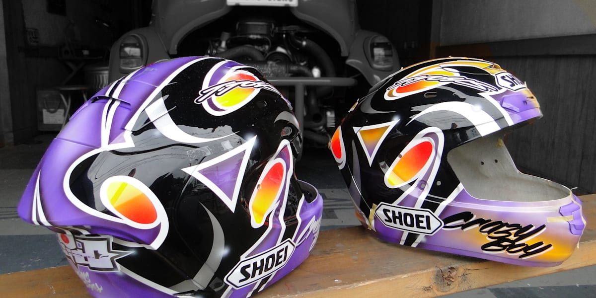 Blog | Kaito Toba unveils his new helmet design