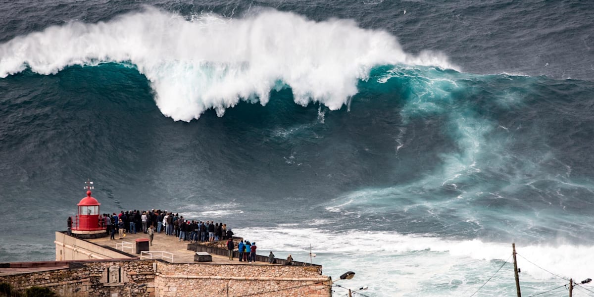 Sessions: Cinco años épicos surf de grandes olas Nazaré