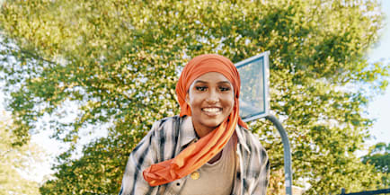 Viral basketball dribbler Jamad Fiin - interview