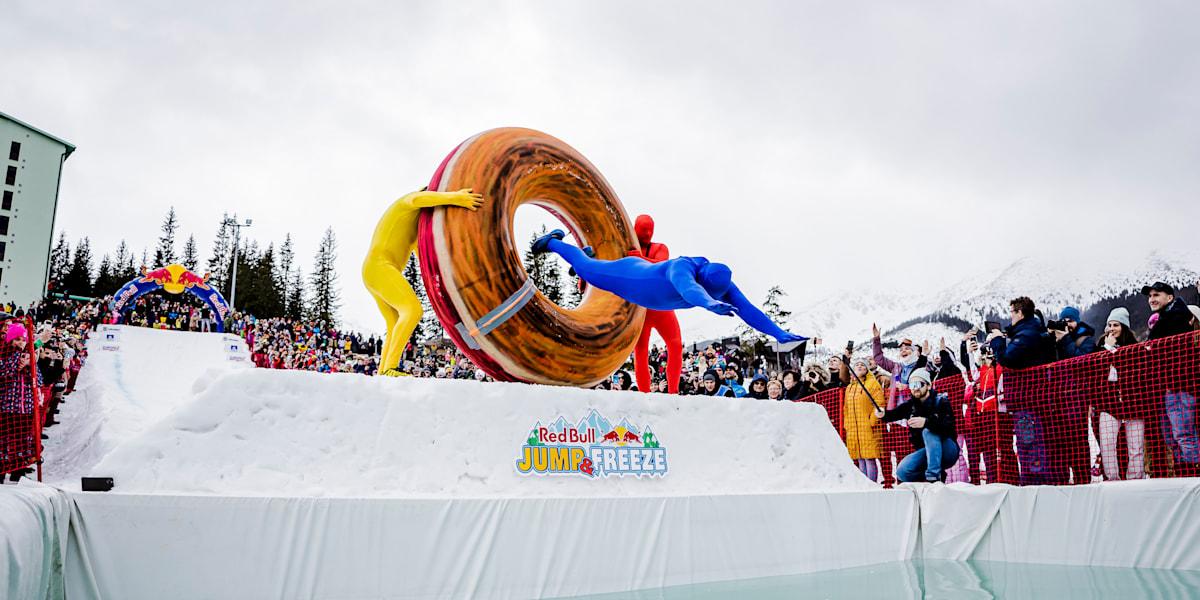 Fotogaléria z akcie Red Bull Jump & Freeze 2023, Jasná