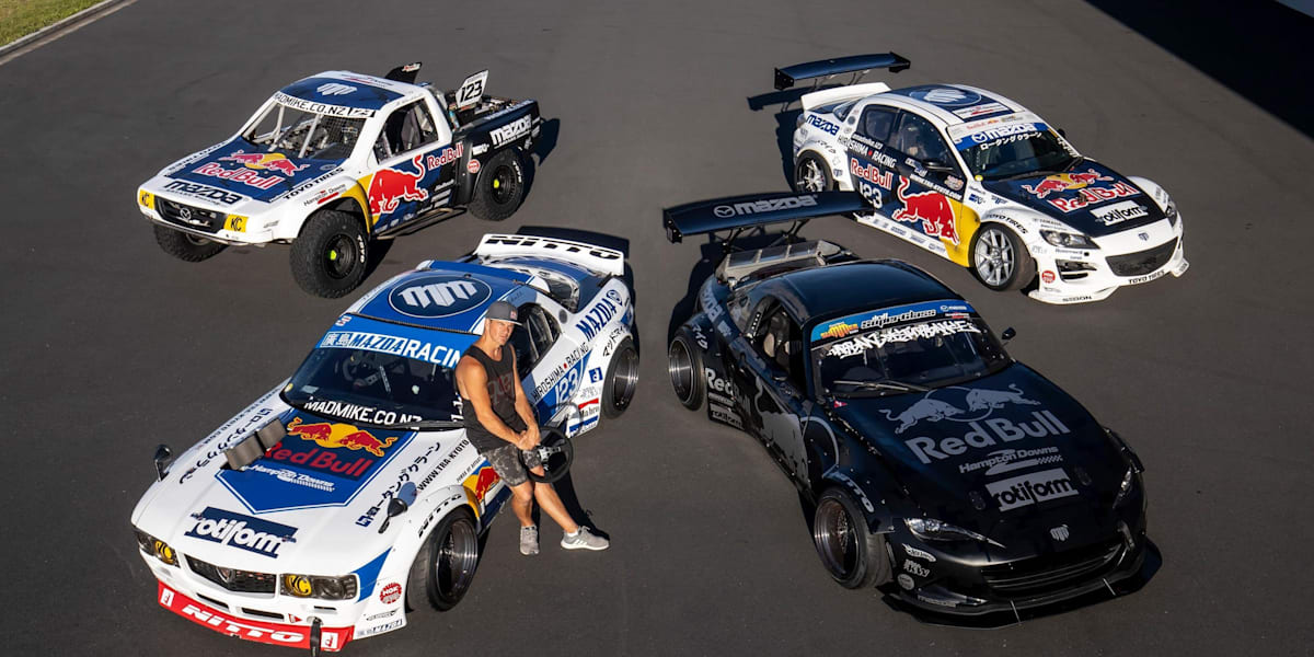 10 years of whips: Mad Mike's family of cars