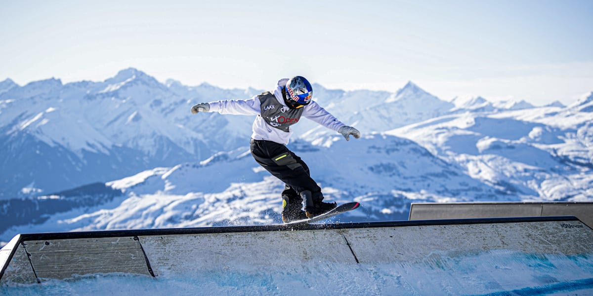 Laax Open 2021: Slopestyle and halfpipe snowboarding