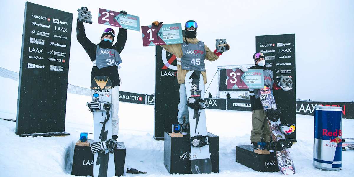 Laax Open 2021: Slopestyle contest results and videos