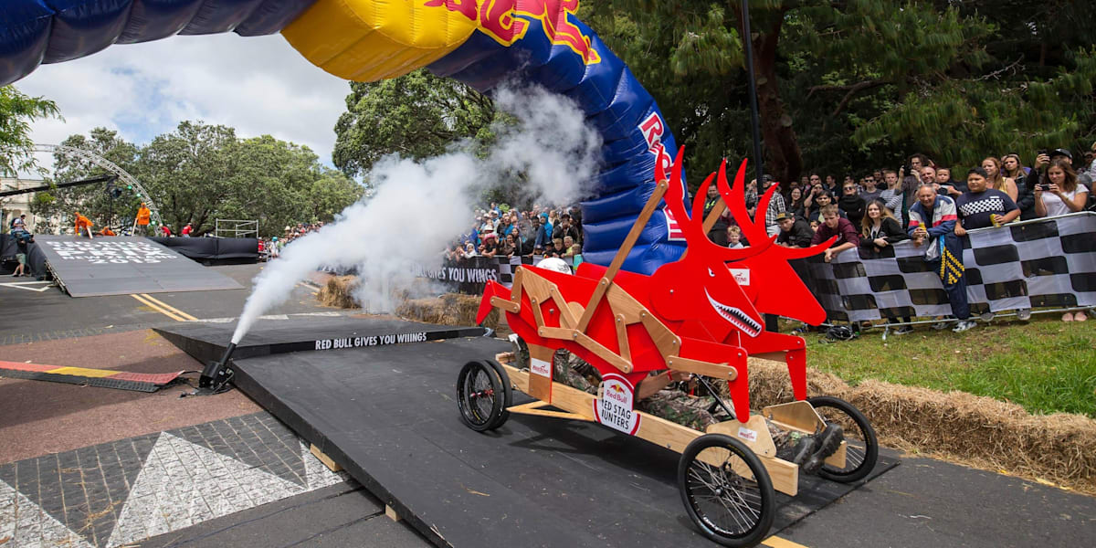 Red Bull Trolley Grand Prix takes over the Domain