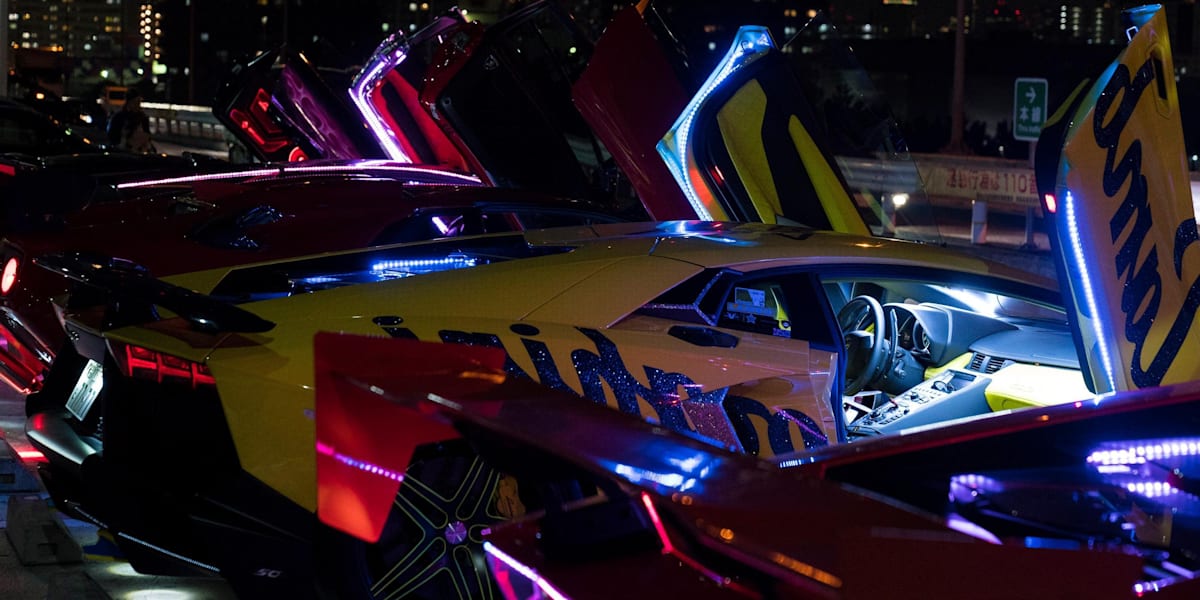 Fighting Star | Tatsumi take-over, Lambo style.