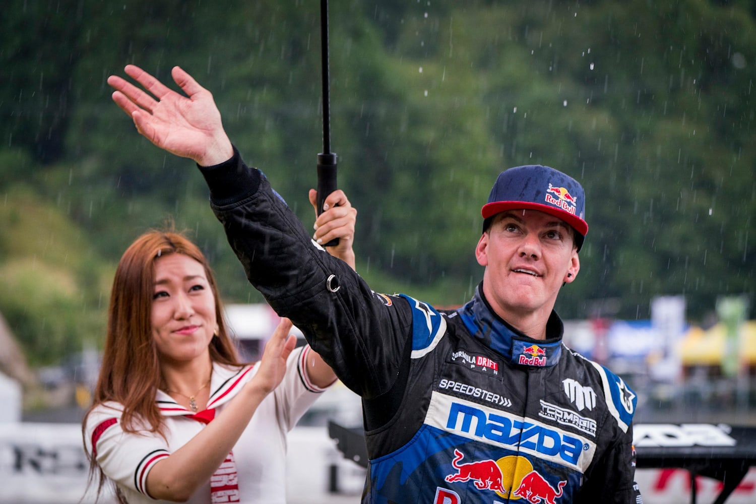 Formula Drift Japan Okuibuki report/video Mike Whiddett