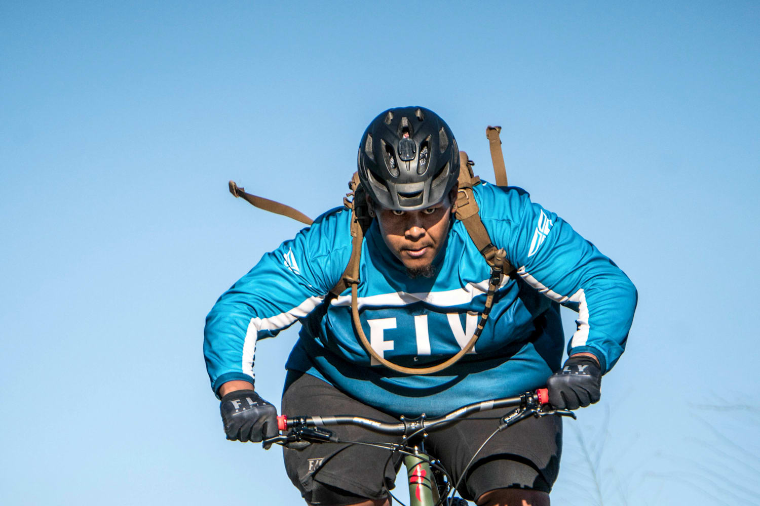 Anthony Lopez lost 300 pounds through mountain biking