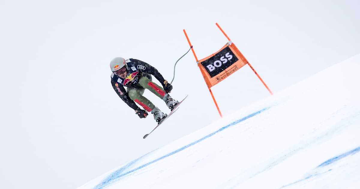 Austria skier Marcel Hirscher tackles the Streif: video