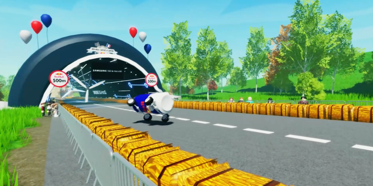 Le jeu Red Bull Caisses à Savon arrive sur Roblox