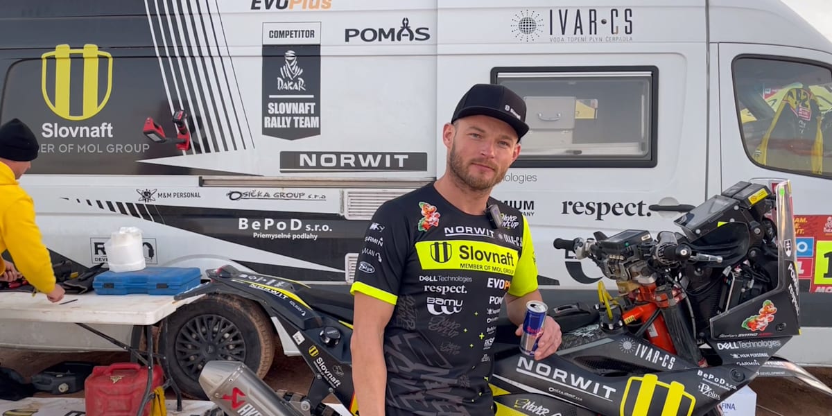 Štefan Svitko po 4. etape na Rely Dakar 2023