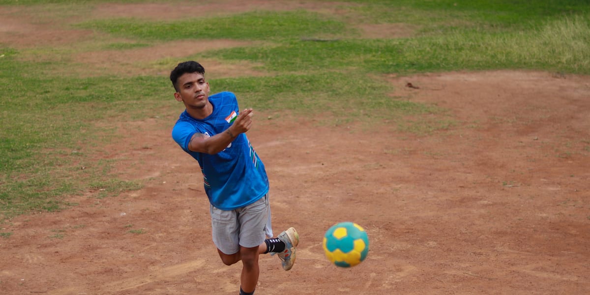Aryan Brahmin: Bhubaneswar handball athlete