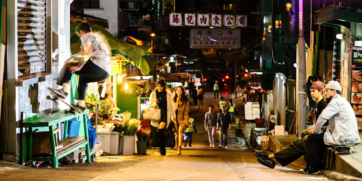 Deskorolka Hong Kong