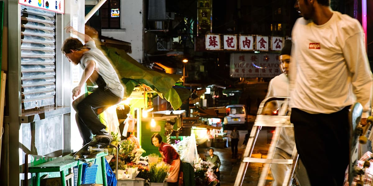Yoshi Tanenbaum Hong Kong skate video | Red Bull Skate