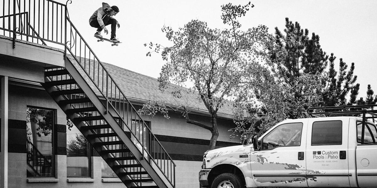 Aaron Jaws Homoki will jump off anything