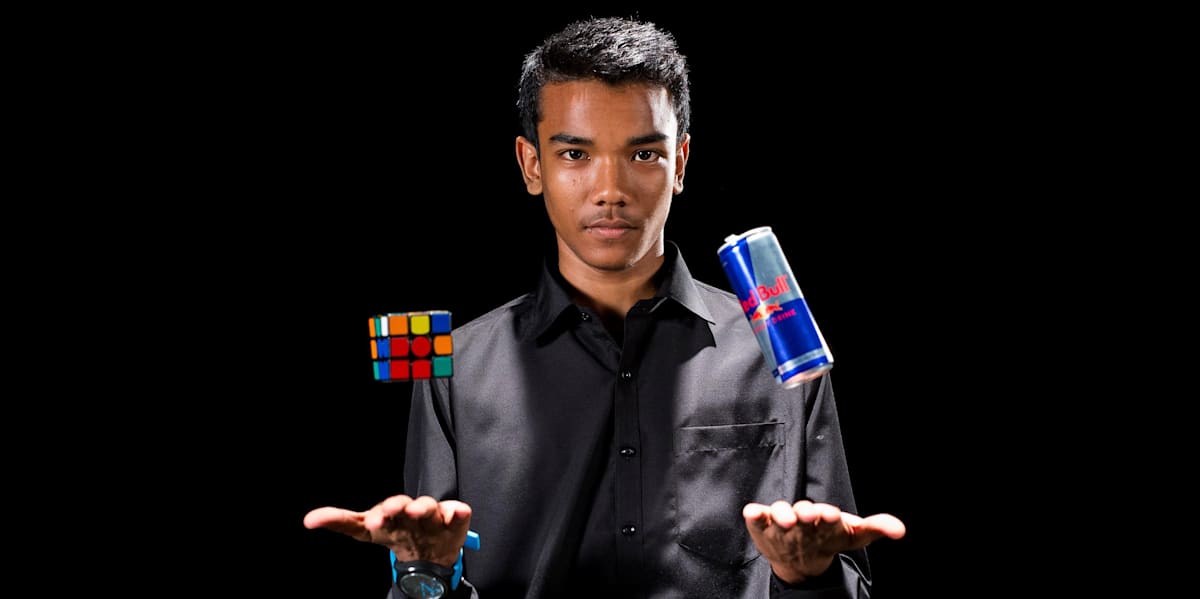Rubik's Cube solving station India | Red Bull Premieres