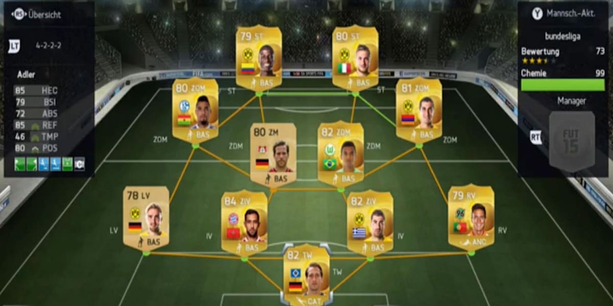 FIFA Ultimate Team – Team-Review