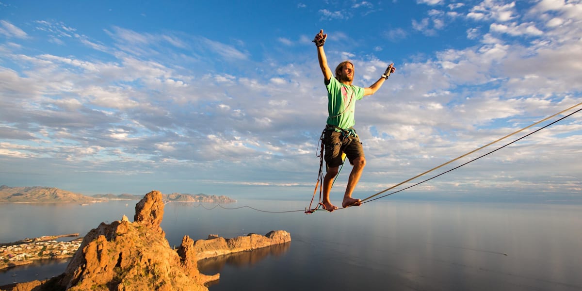 Slacklining tips: How to improve your slackline skills