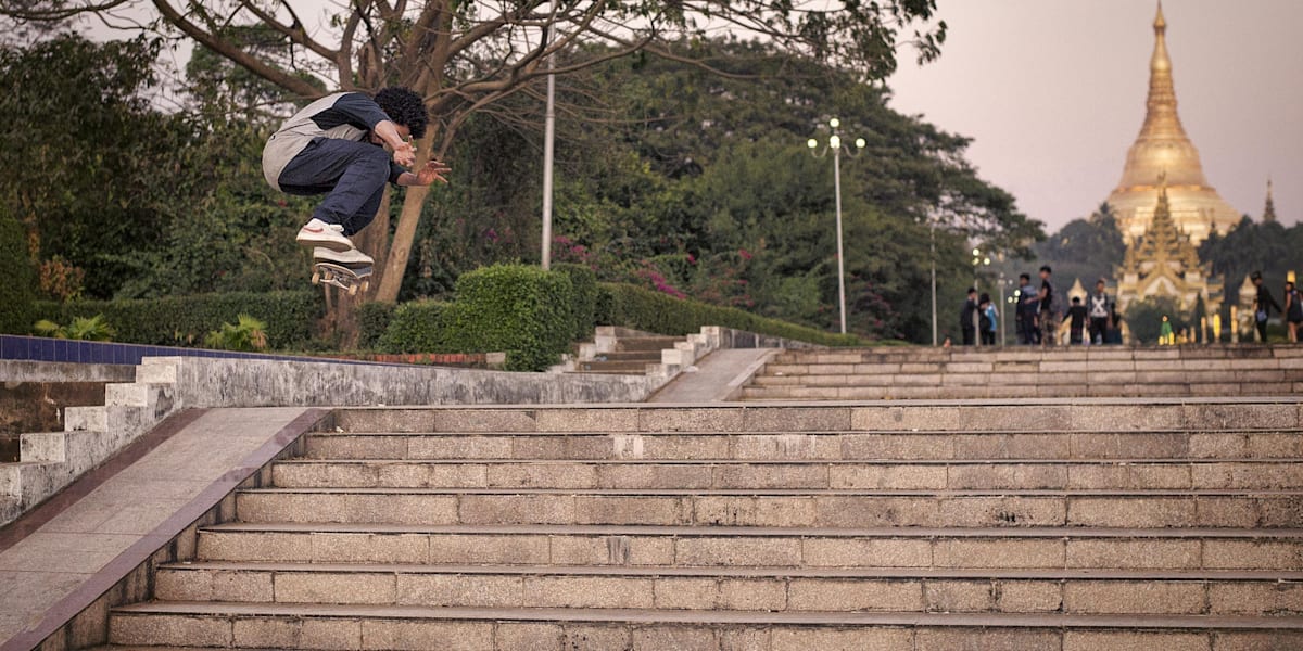Skate Myanmar: The Golden Skate Odyssey *first video*