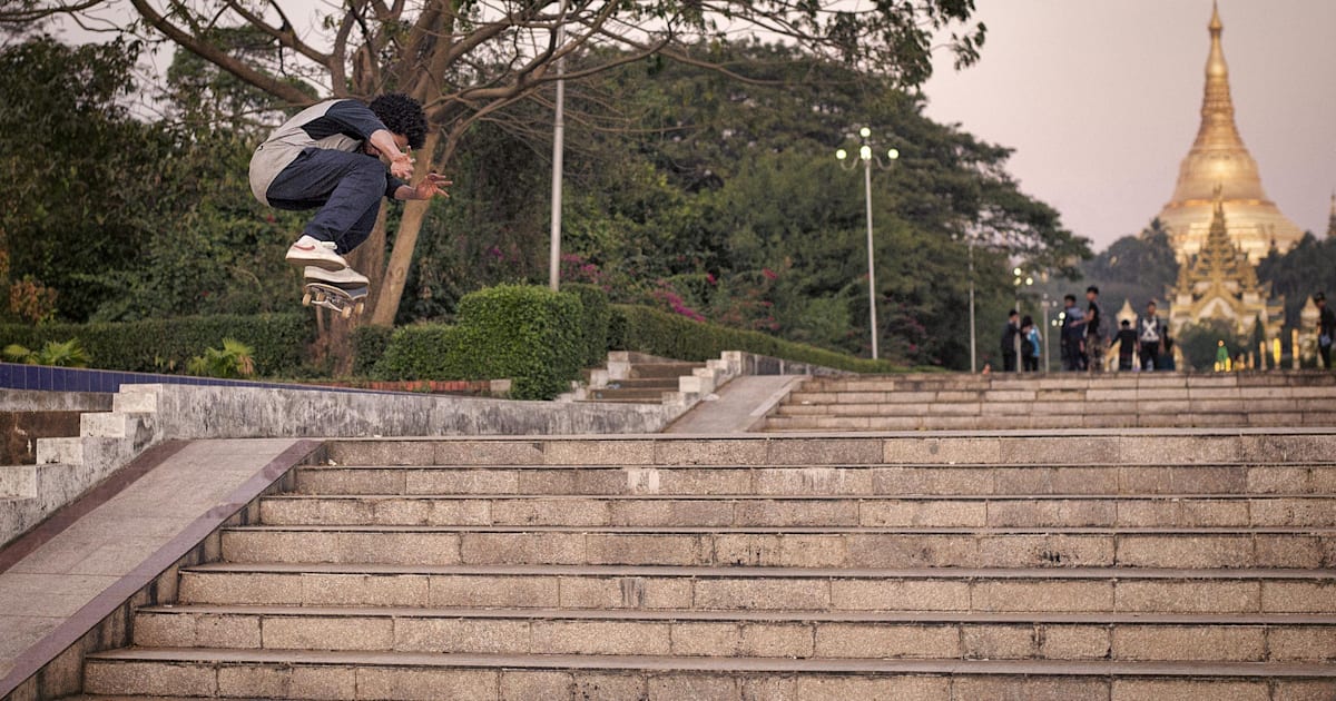Skate Myanmar: The Golden Skate Odyssey *first video*