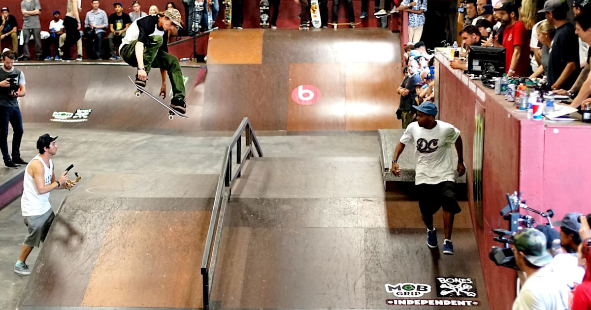 Luan Oliveira takes the best run in Tampa Pro history