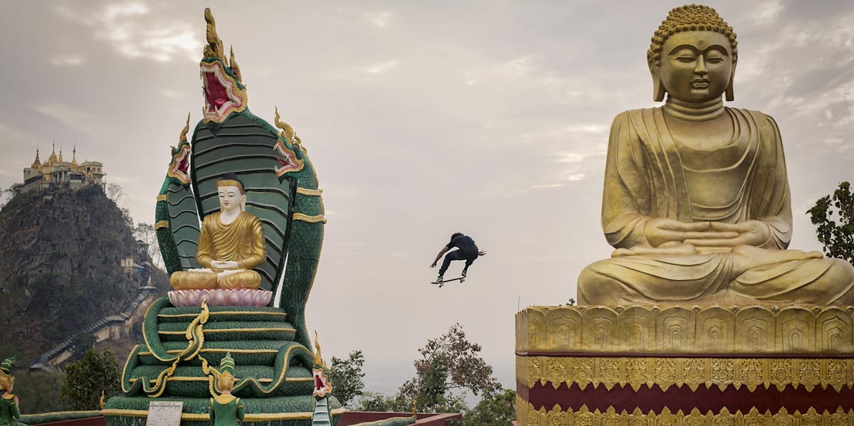 Skate Myanmar: The Golden Skate Odyssey *first video*