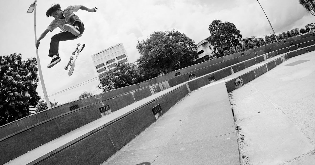 Daryl Dominguez: Three-trick fix from Thailand – video