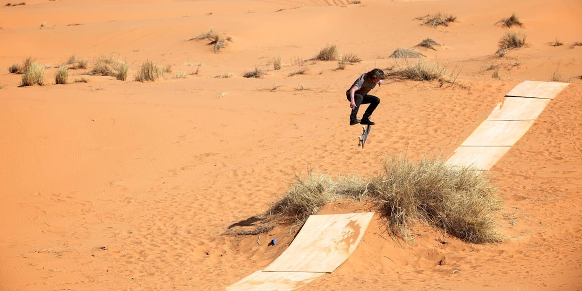 Skate the Moroccan desert: Desert Mission | Red Bull