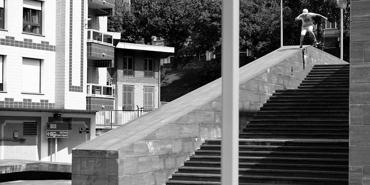 Des skateurs Chiliens et Argentins au Pays Basque