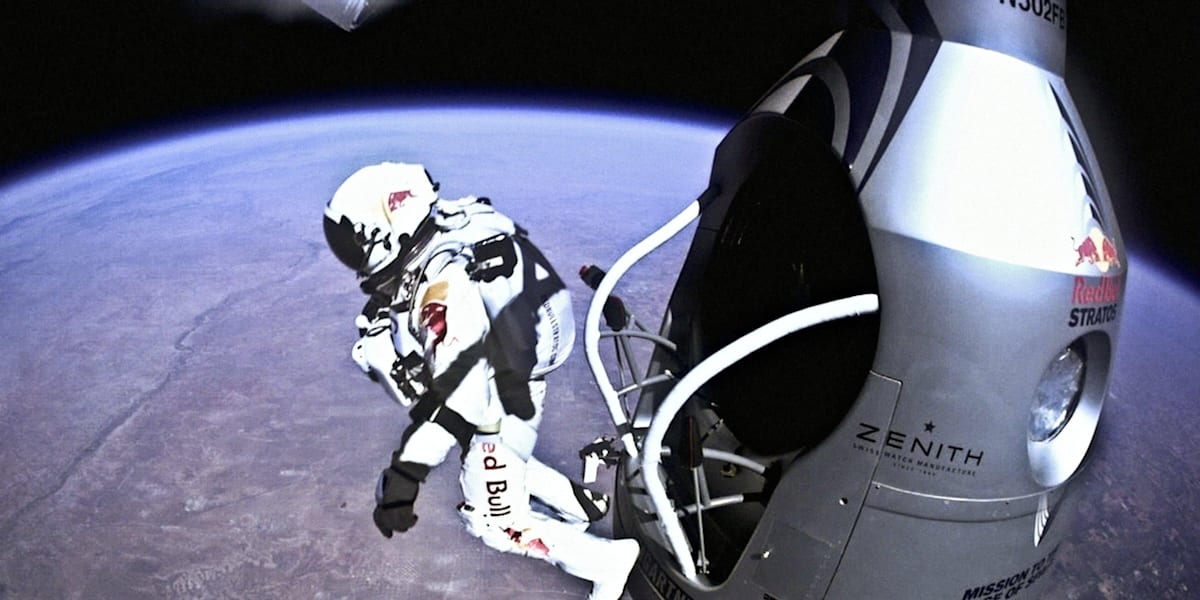 Red Bull Stratos : Le saut record de Felix Baumgartner