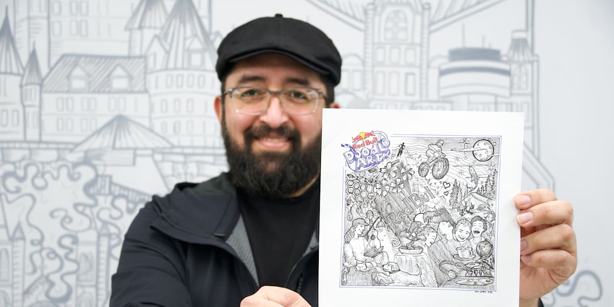 Meet the Canadian Red Bull Doodle Art Winner